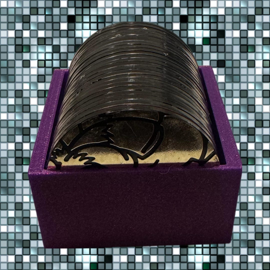 Pokemon Coin Holder, Pokemon 3D Printed Holder, Pokemon Large Coin ...