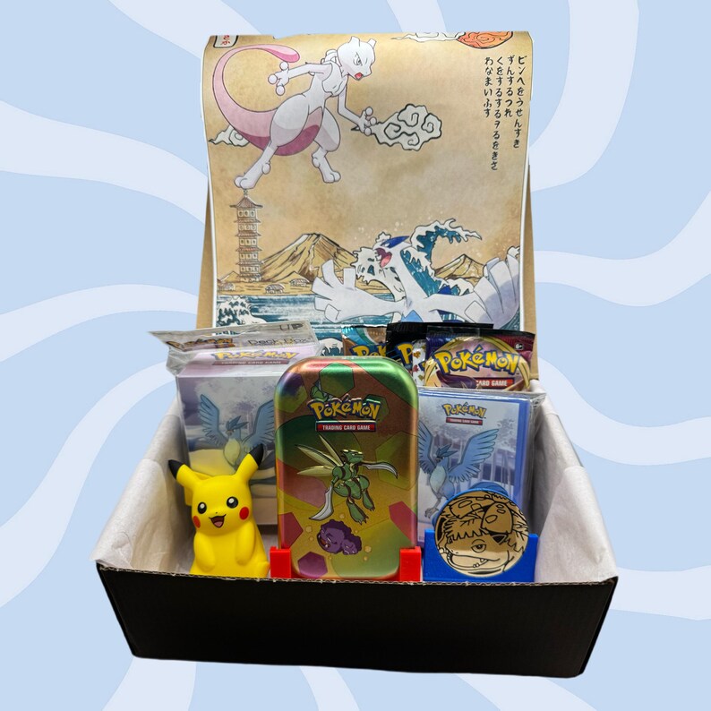 Pokemon Poster, Ultra Pro Deck Box, Ultra Pro Sleeves, 4 TCG Booster ...