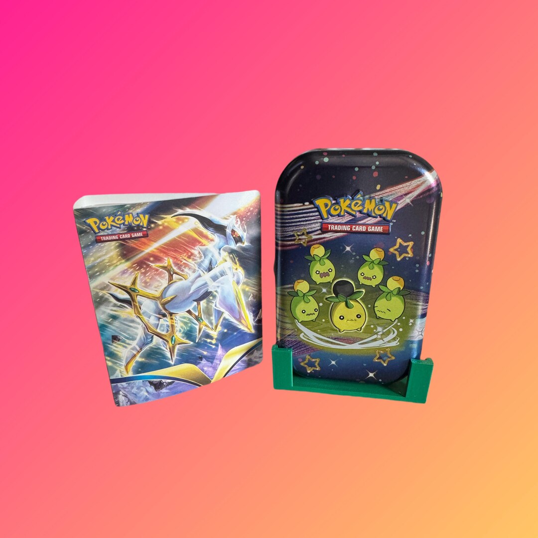 Pokemon Mini Tin With Stand,pokemon Mystery Mini Tin, Pokemon Gift ...