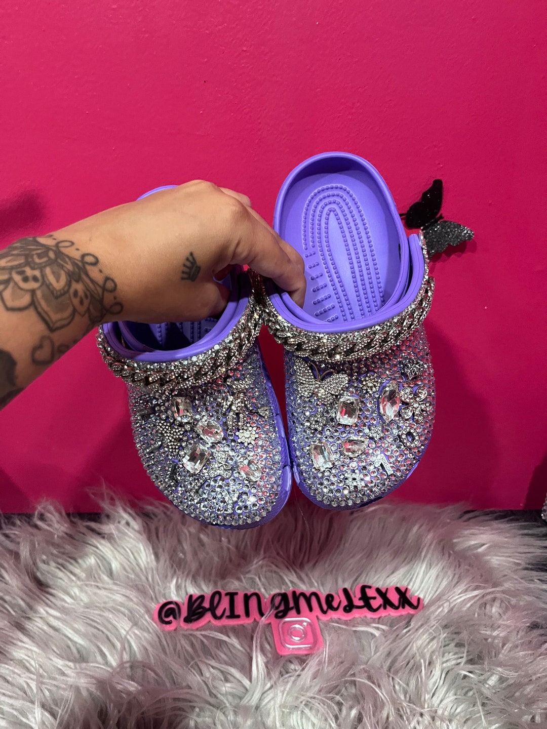 Custom Bling Crocs Kid / Adult Sizes - Etsy