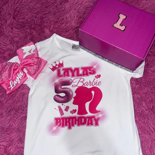 Barbie Birthday Shirts - Etsy
