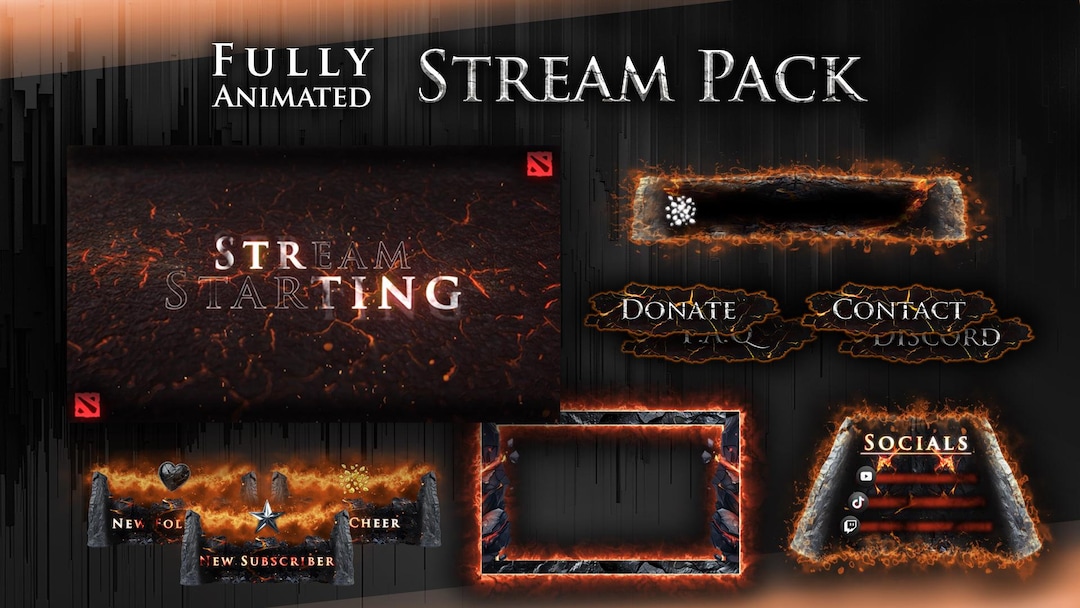 Dota 2 Stream Overlay - Etsy