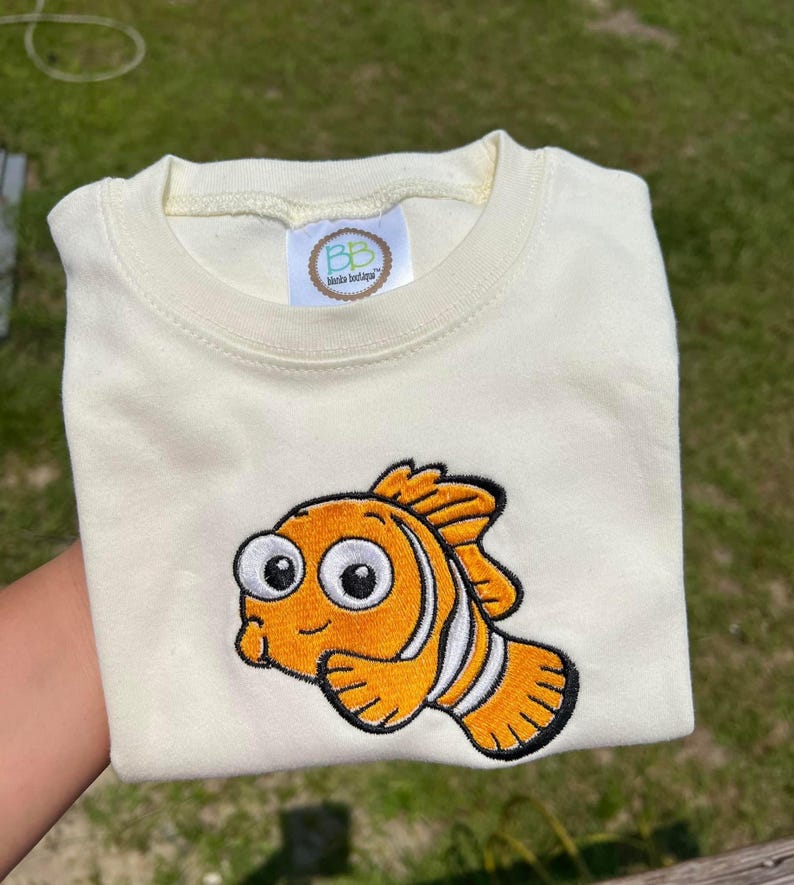 Kids Nemo T-shirt - Etsy