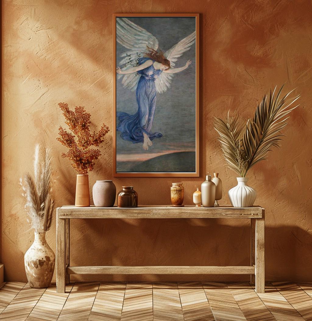 The Angel of Peace - Walter Crane (1900) - Etsy