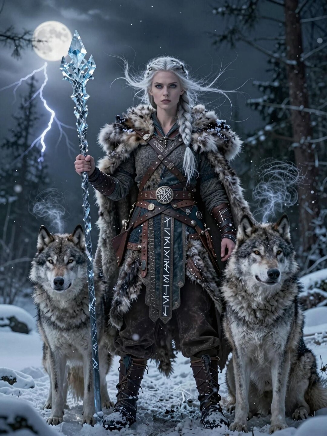 Skadi - Norse Goddess of Winter - Etsy