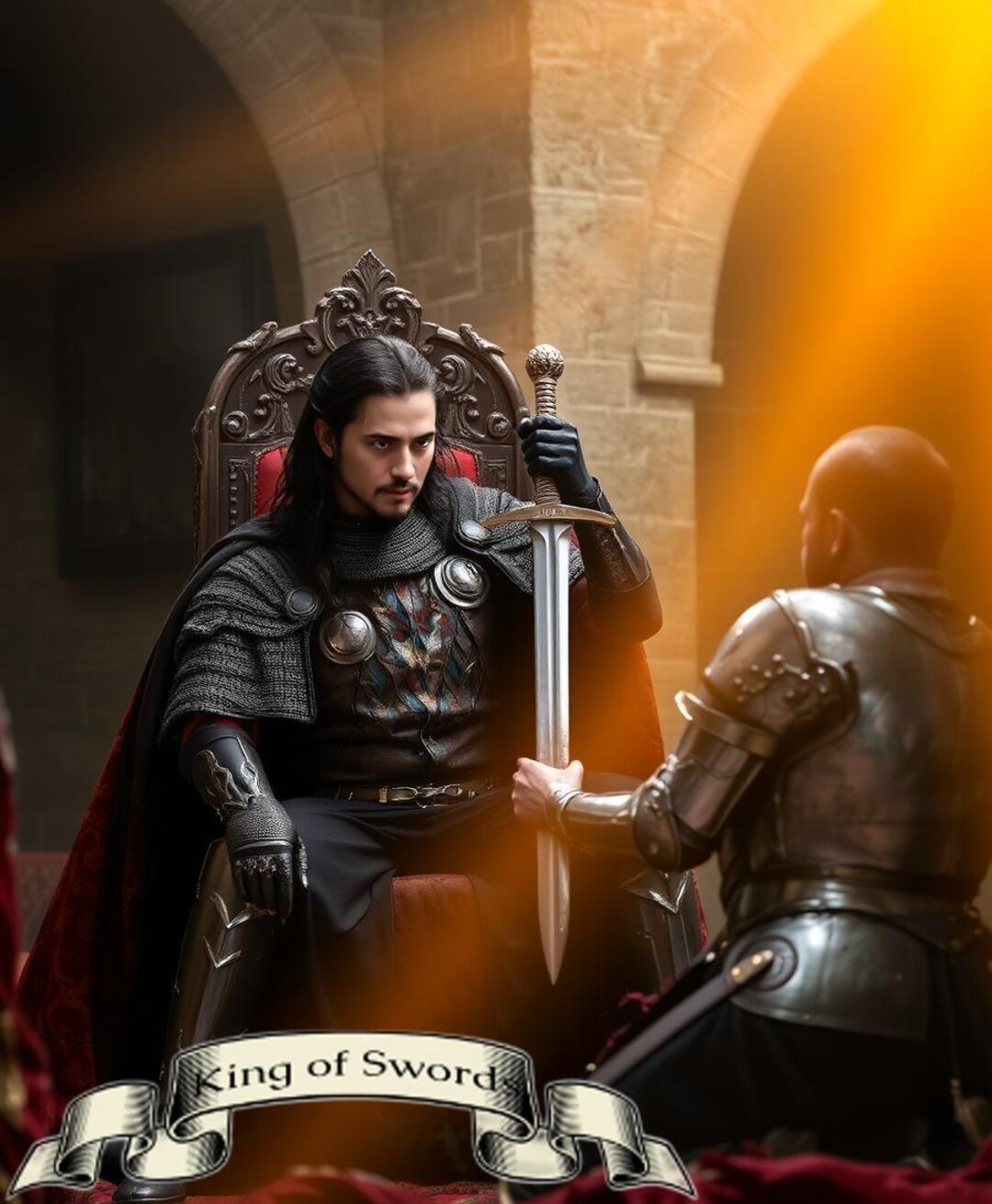 King of Swords - Quicksilver's Tarot - Etsy