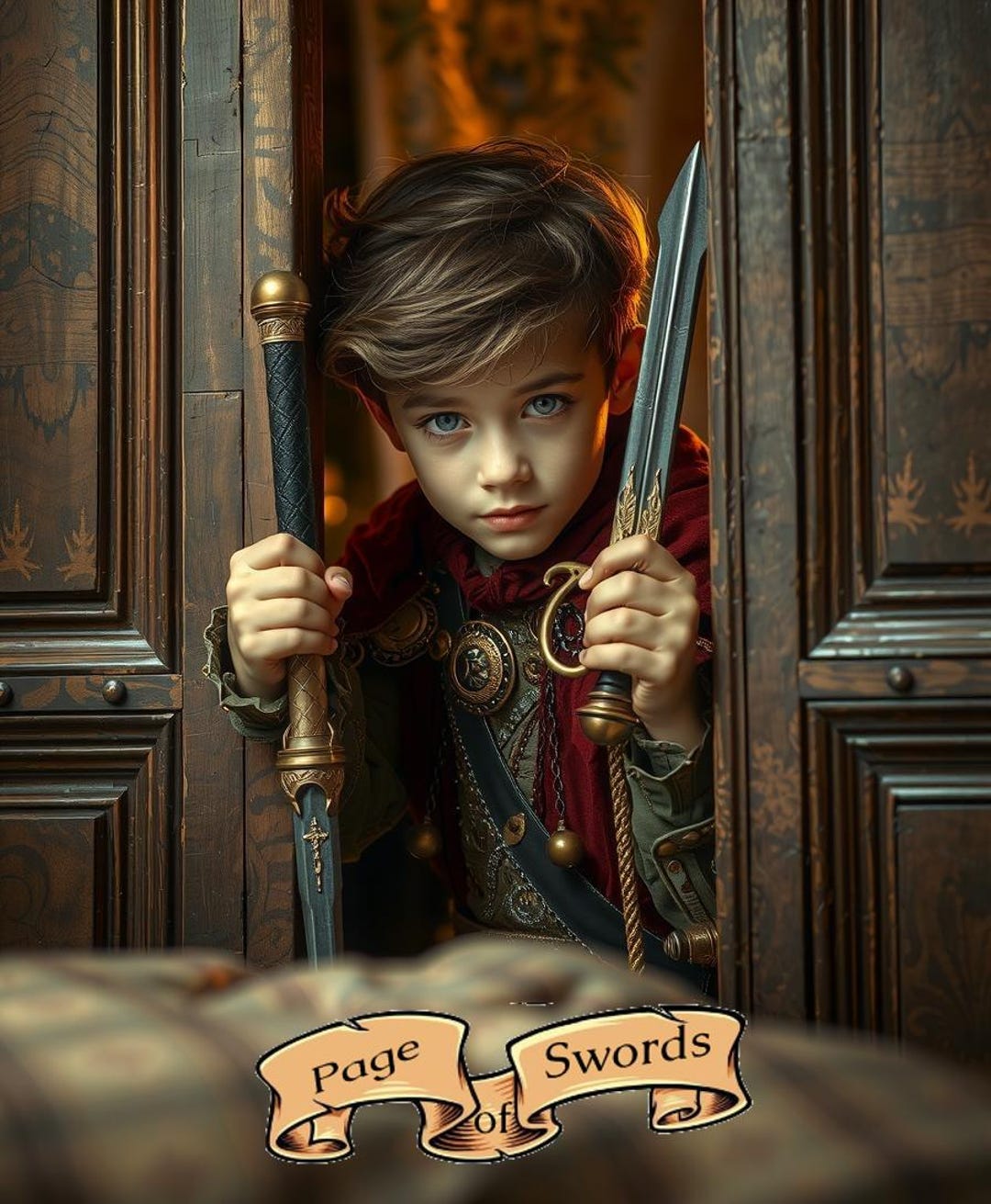 Page of Swords - Quicksilver's Tarot - Etsy