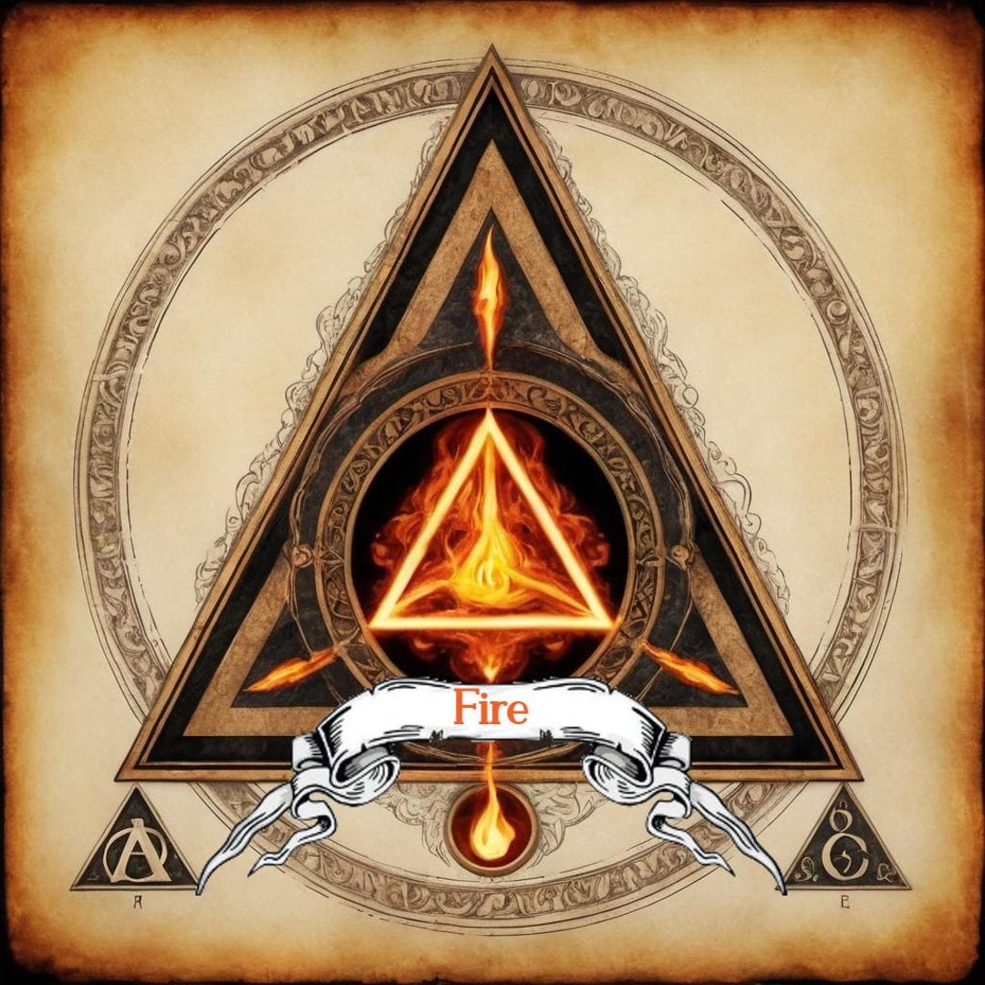 The Element of Fire - Etsy