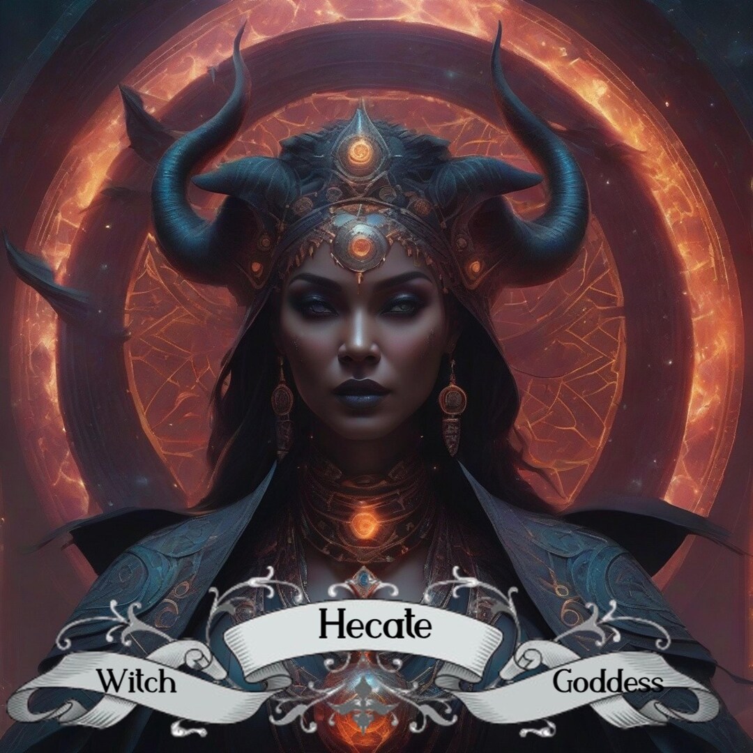 Hecate - Goddess of Witchcraft & Magic - Etsy