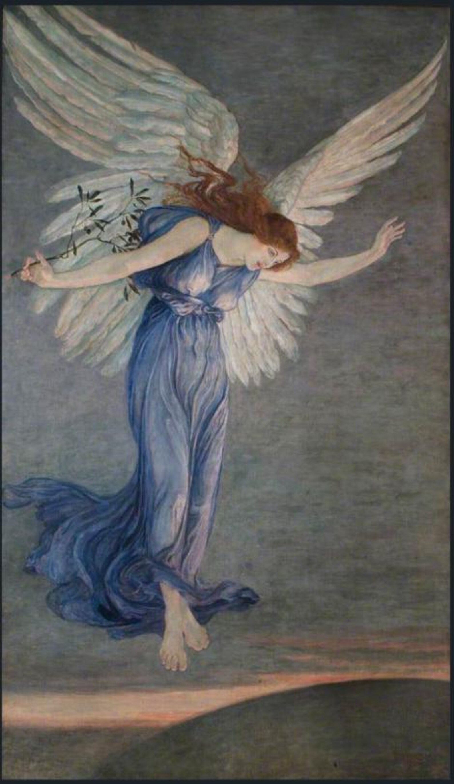 The Angel of Peace - Walter Crane (1900) - Etsy