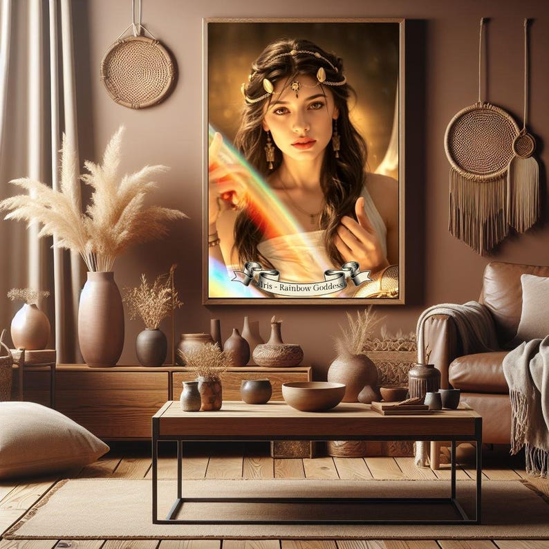 Iris - Goddess of Rainbows - Etsy