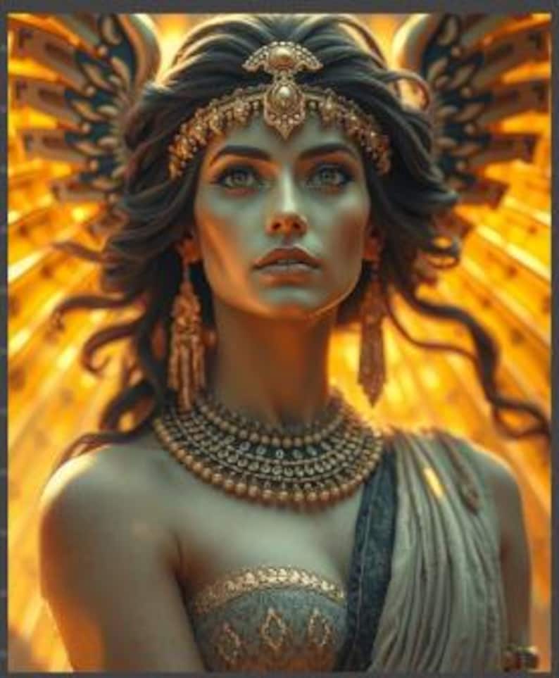 Inanna - Sumerian Goddess of Love & Life - Etsy