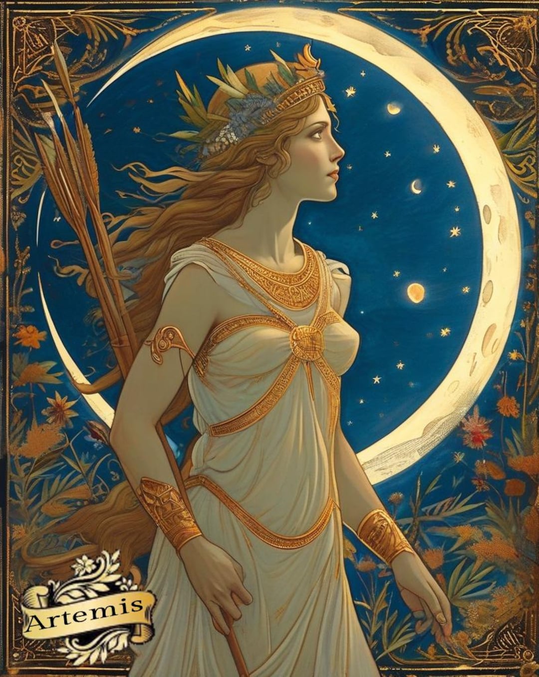 Artemis - Goddess of the Hunt & Wild Things - Etsy