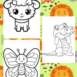 51 Printable Animal Coloring Sheets for Kids | Fun and Educational ...