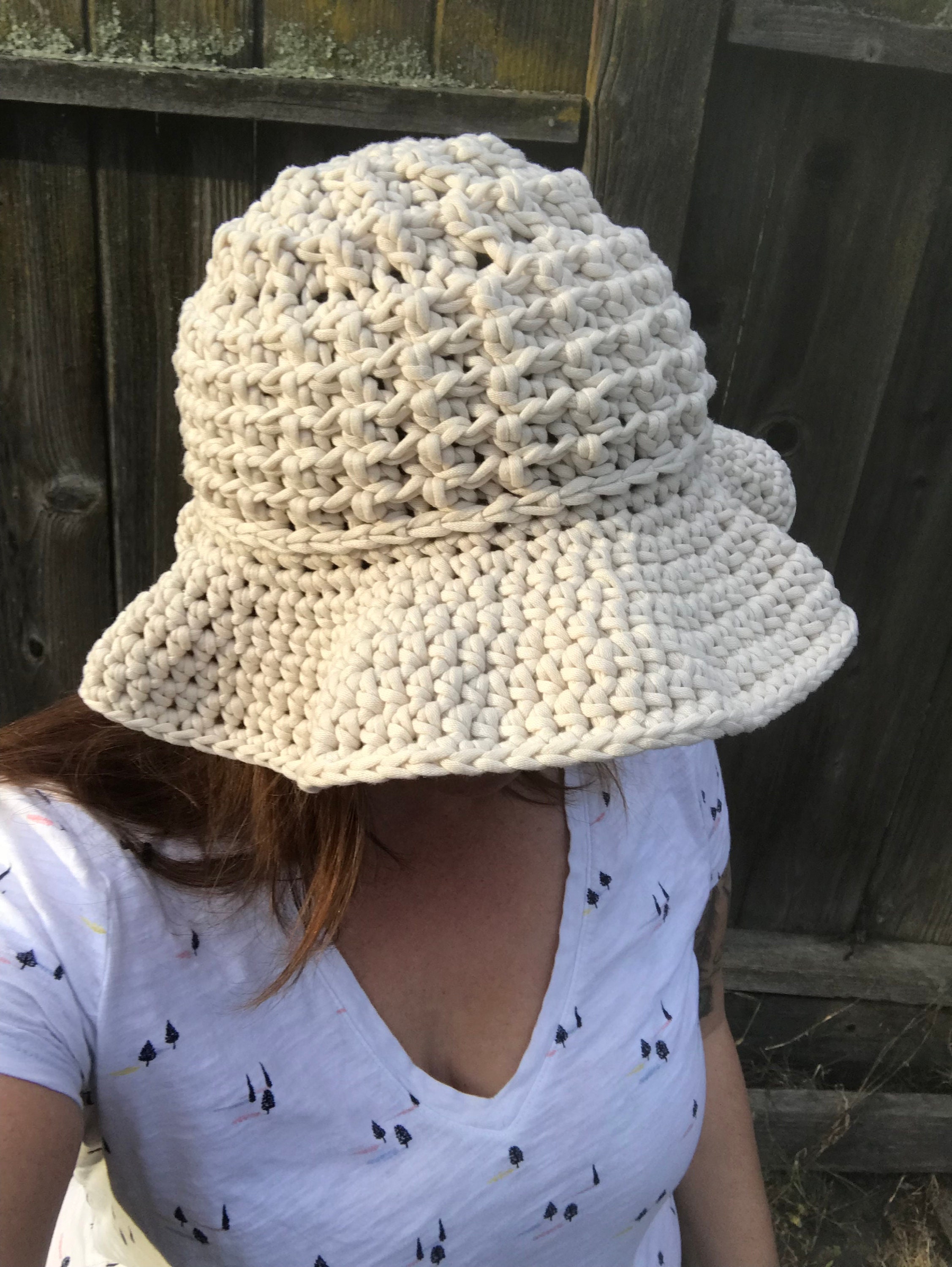 Bodega Bay Beach Hat PDF Pattern Child and Adult Size,beach Hat Crochet ...
