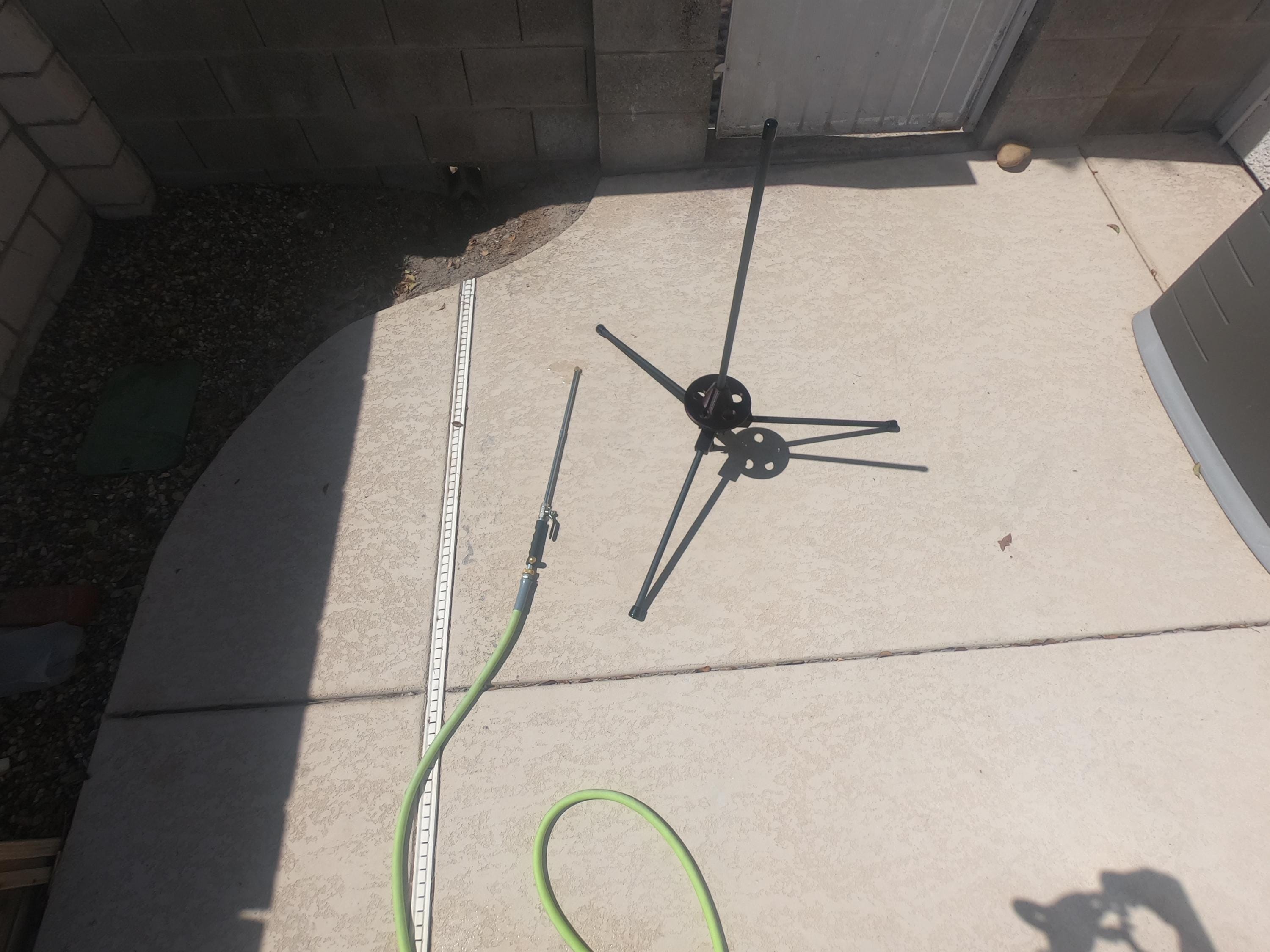 Pool Filter Cleaning Stand and Hi Pressure Wand - Etsy