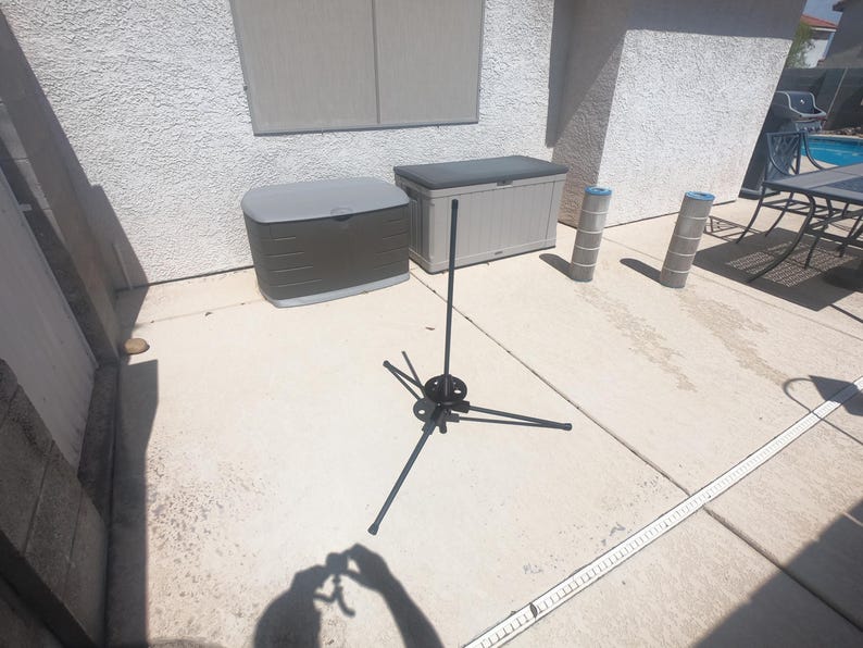 Pool Filter Cleaning Stand and Hi Pressure Wand - Etsy