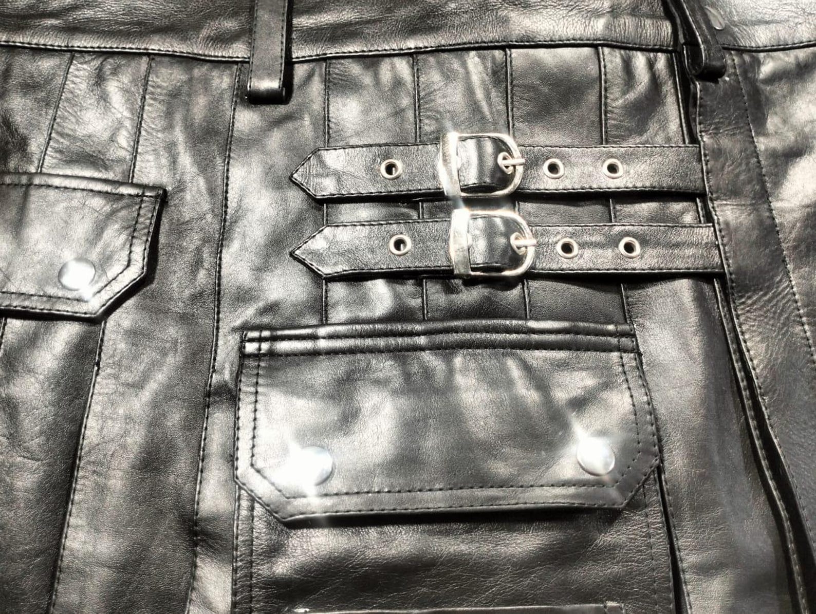 Kilt, Scottish, Leather, Highland, Festival, Cosplay, Costume,concert ...