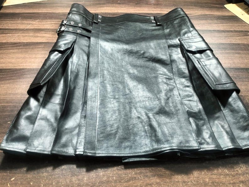 Kilt, Scottish, Leather, Highland, Festival, Cosplay, Costume,concert ...