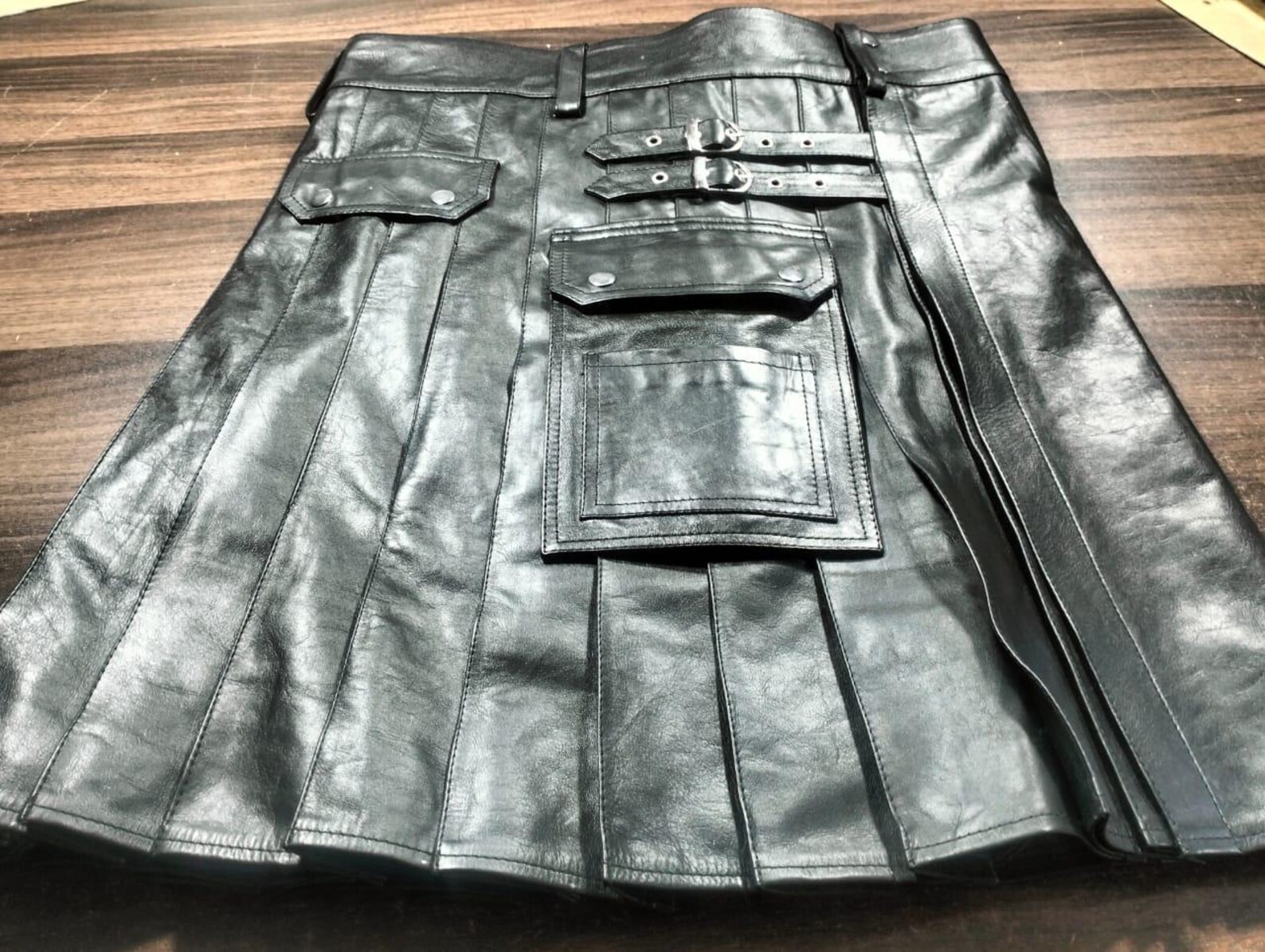 Kilt, Scottish, Leather, Highland, Festival, Cosplay, Costume,concert ...