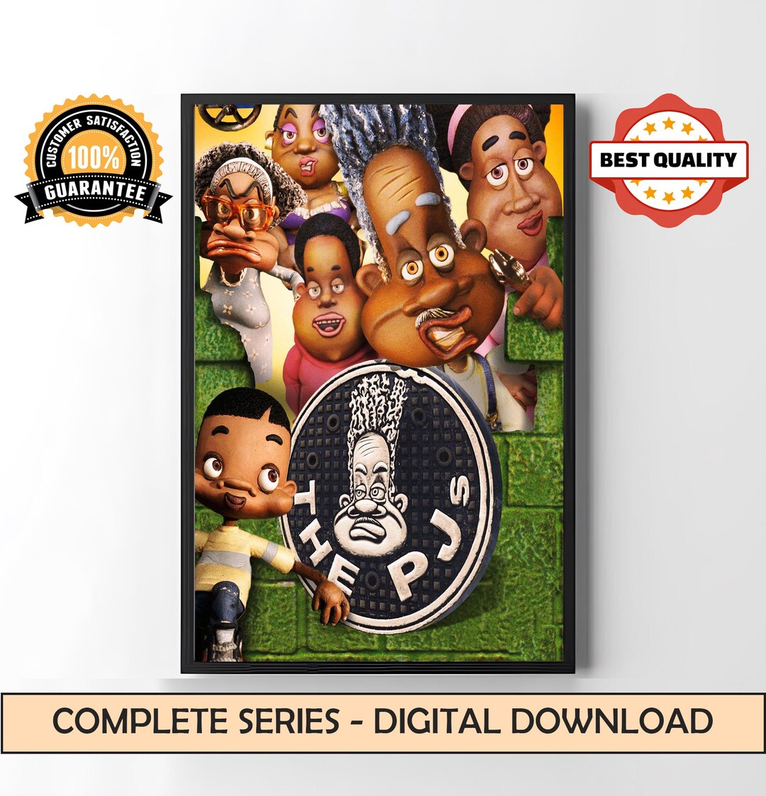 The Pjs Complete TV Series 3 Seasons 43 Episodes Animated Comedy ...