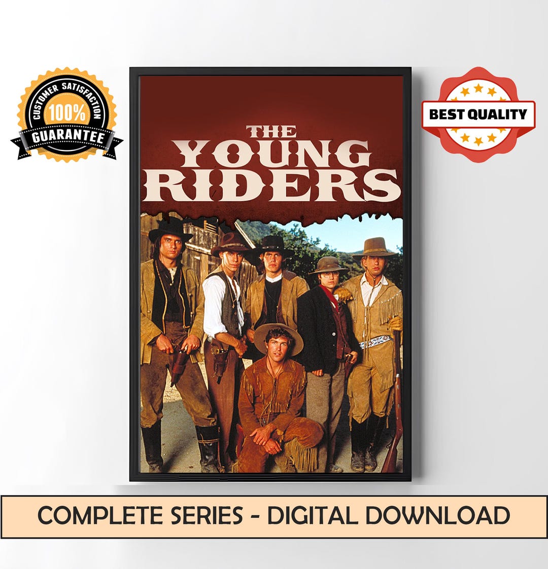 The Young Riders Complete TV Series 3 Seasons 69 Episodes Western Drama ...