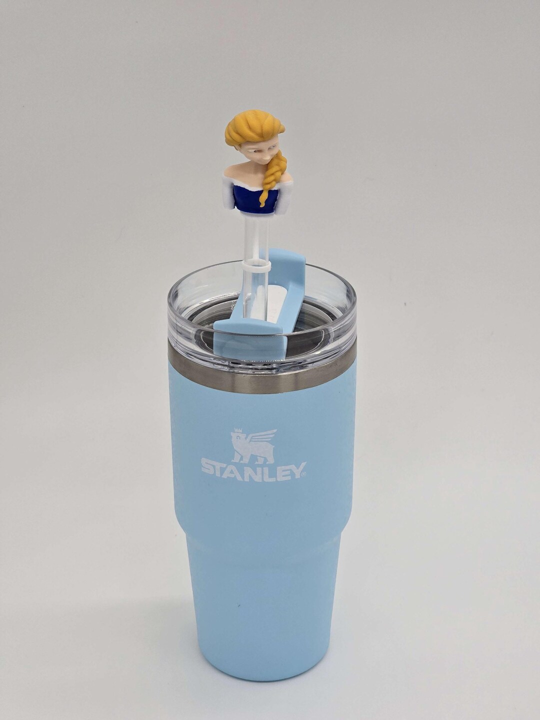 Elsa - Frozen - Straw Topper Accessory - Stanley - 10mm Straw - Etsy