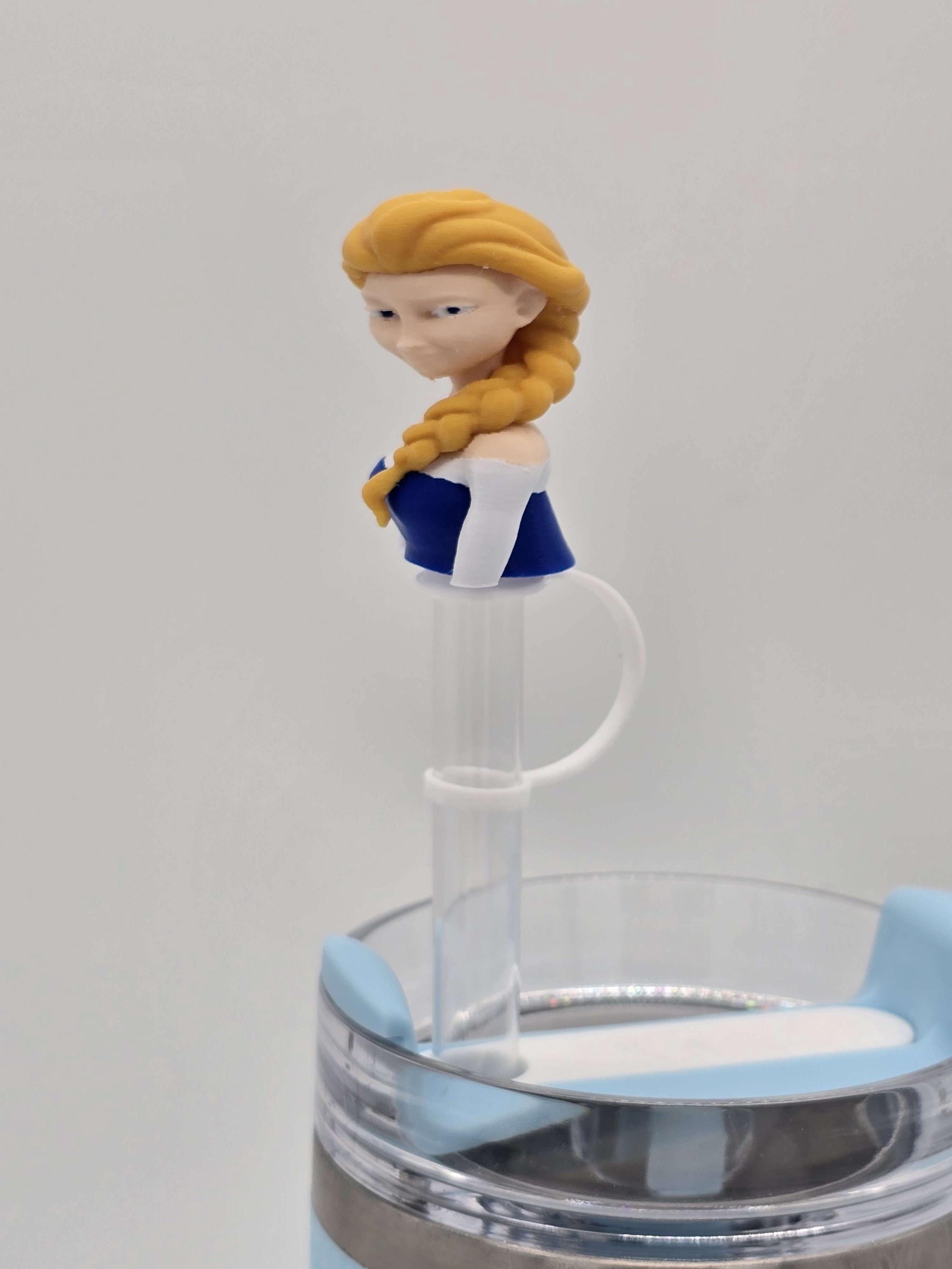 Elsa Frozen Straw Topper Accessory Stanley 10mm Straw - Etsy