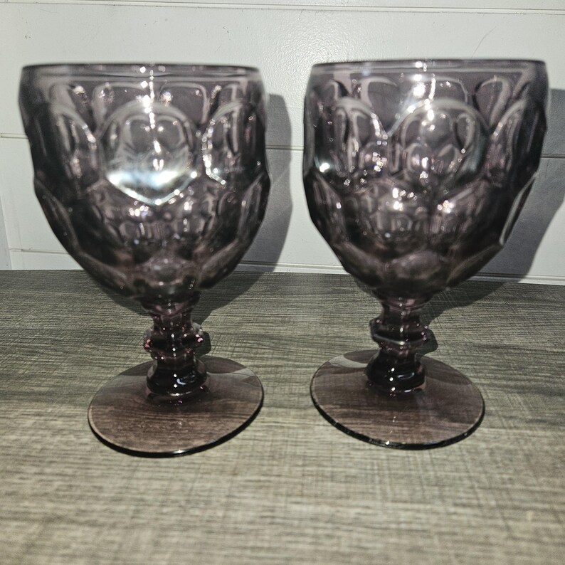 Assorted Vintage Goblets, Variety of Colors and Sizes, Sold in Sets of ...