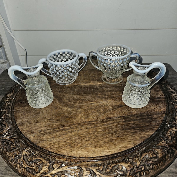 Hobnail Glassware - Etsy