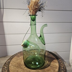 Hand Blow Italian Made Wine Decanter With Ice Chamber - Etsy