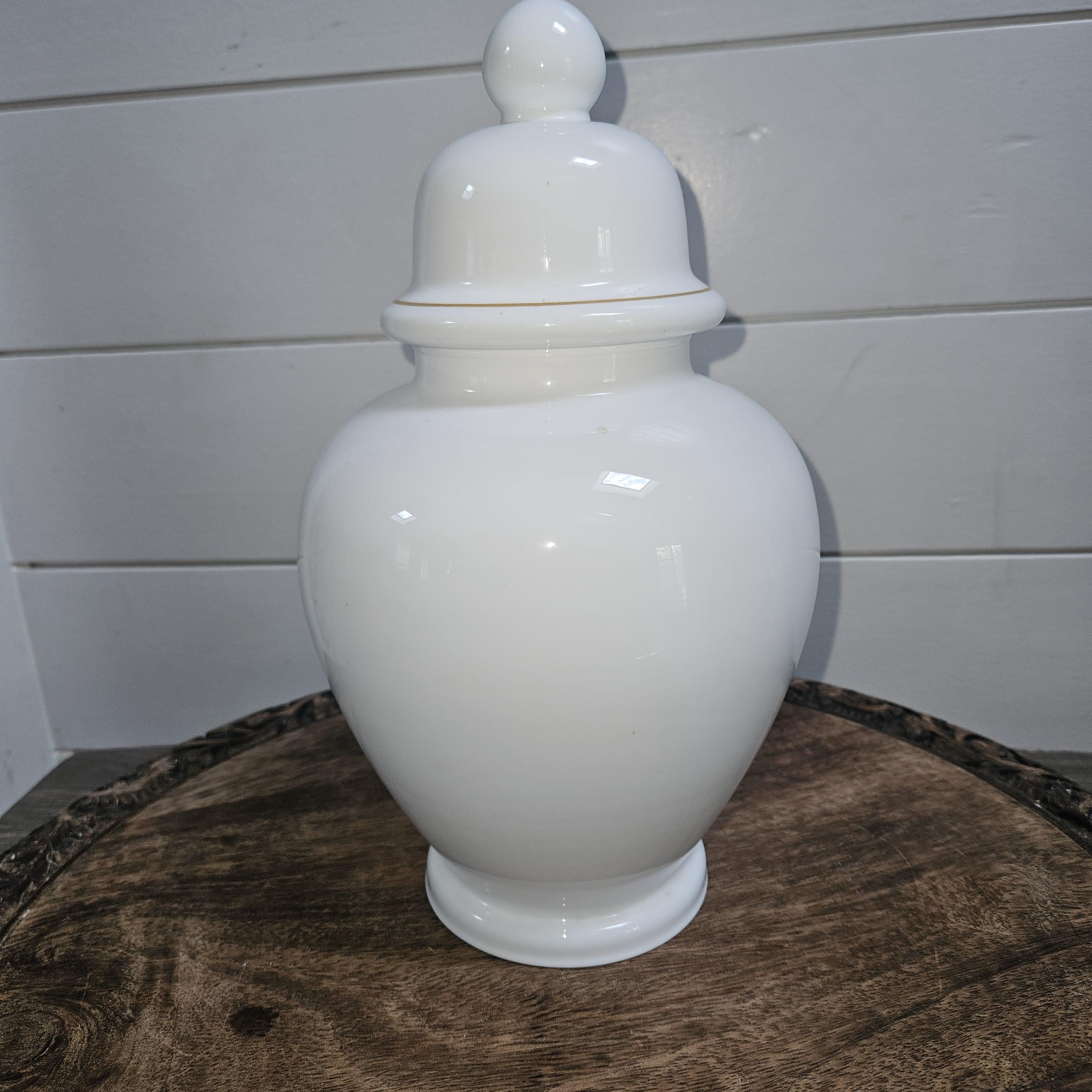 Vintage Glass Urn, 1960s MCM Made in Italy Cherry Blossom Vines - Etsy