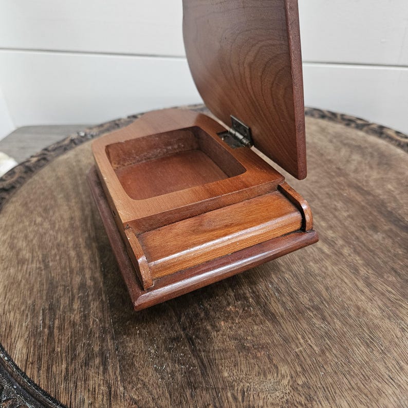 Wooden Vintage Box, Piano - Etsy