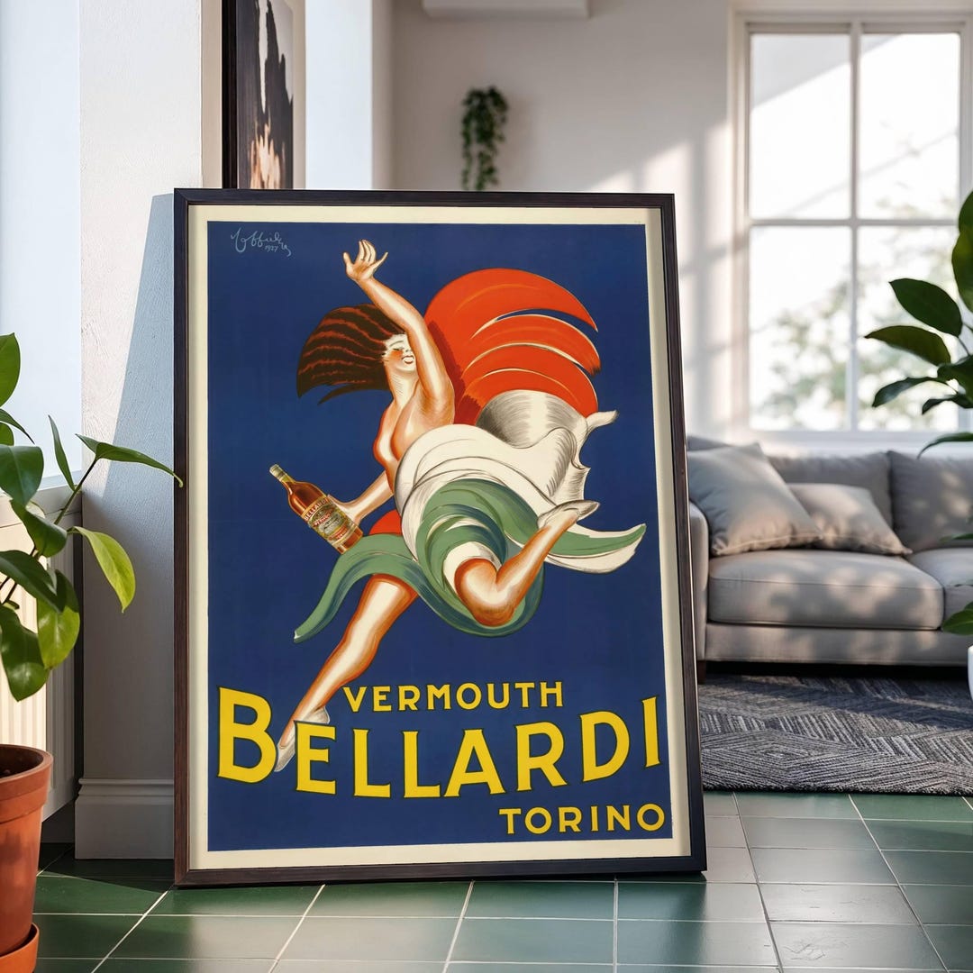 Vintage Vermouth Ad Vintage Poster by Leonetto Cappiello: Dynamic ...