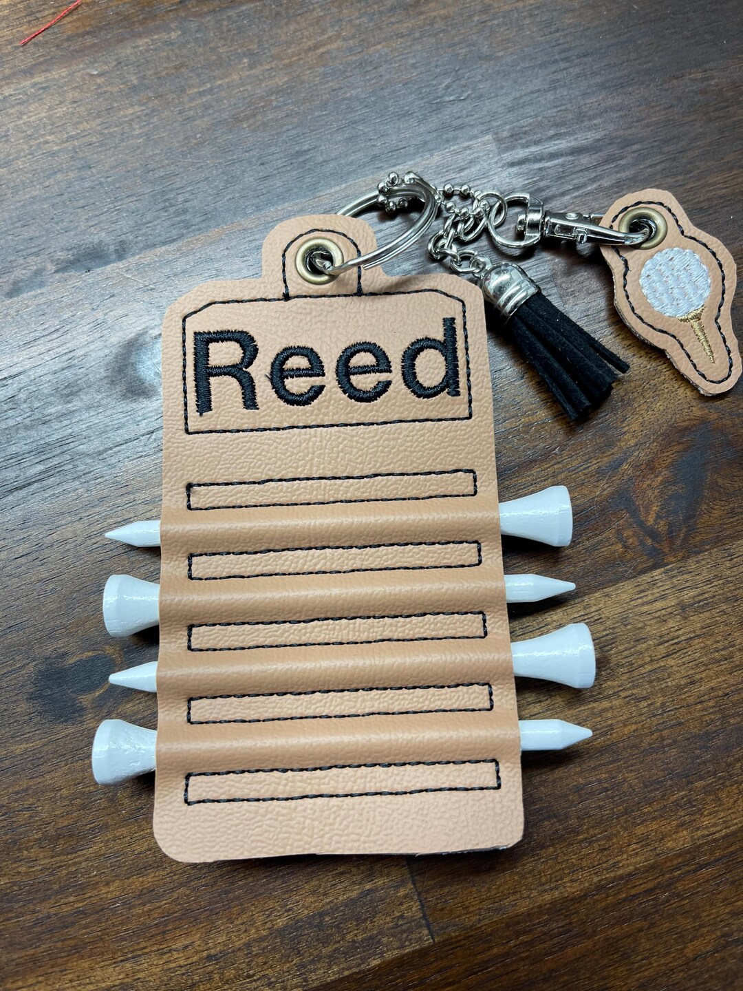 Personalized Golf Notebook and Tee Holder Set for Avid Golfers - Etsy