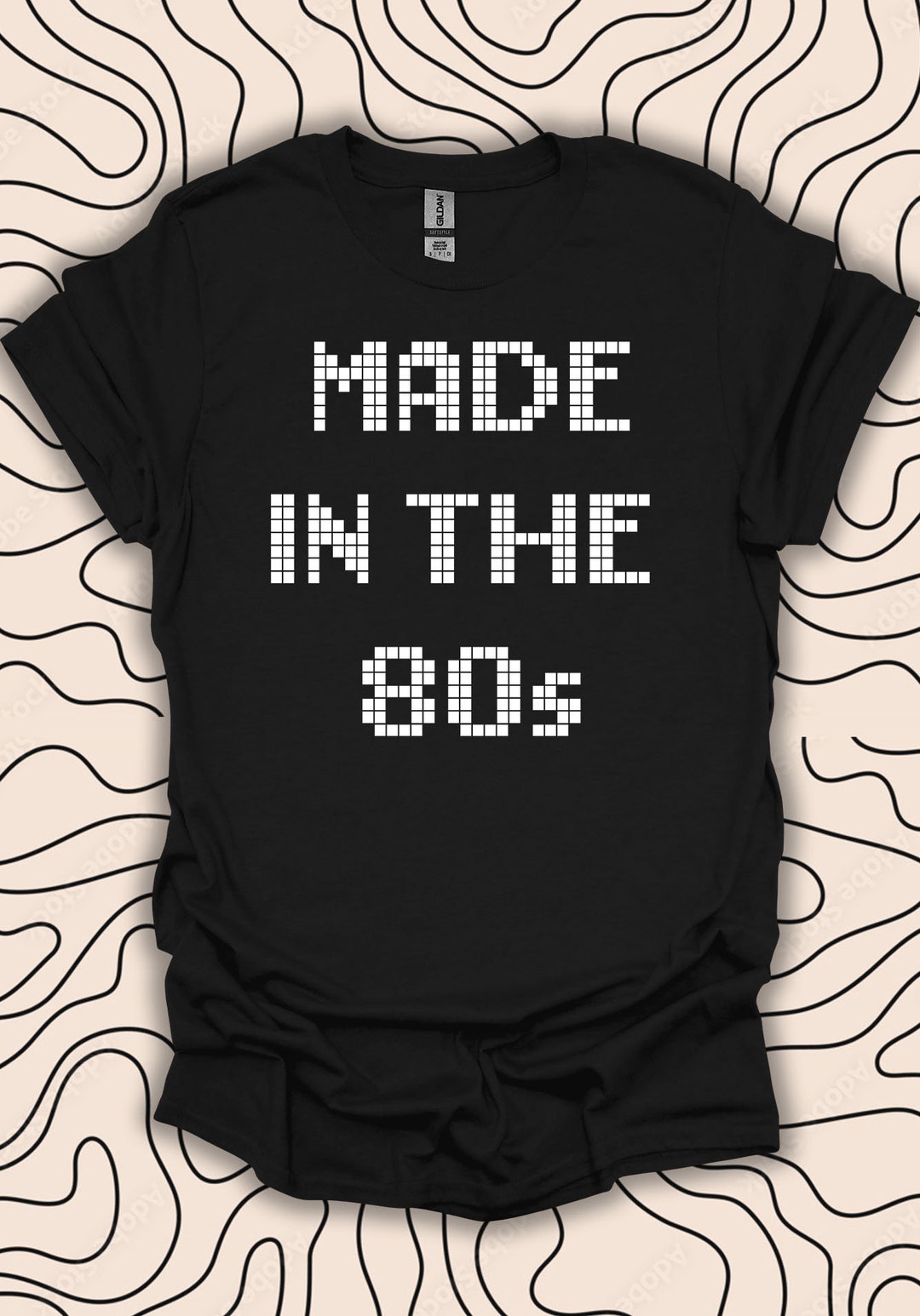 Made in the 80s T-shirt – Retro Decade Graphic Tee – 80s Nostalgia Gift ...