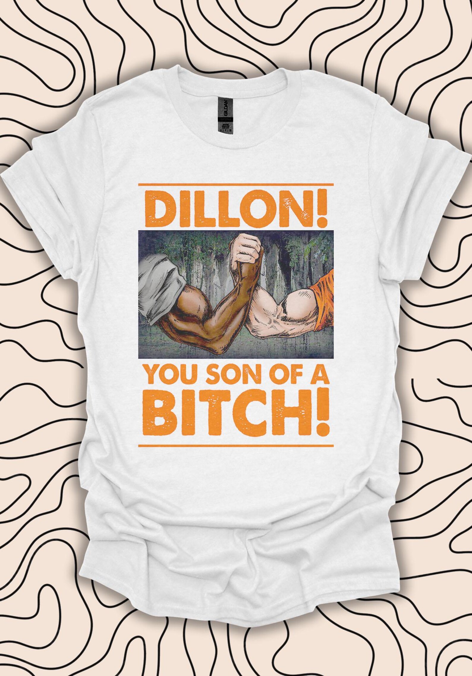Dillon Predator Meme T-shirt – Classic Movie Quote Tee – Retro 80s ...
