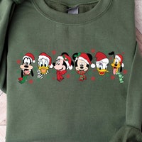 Mickey Santa - Etsy