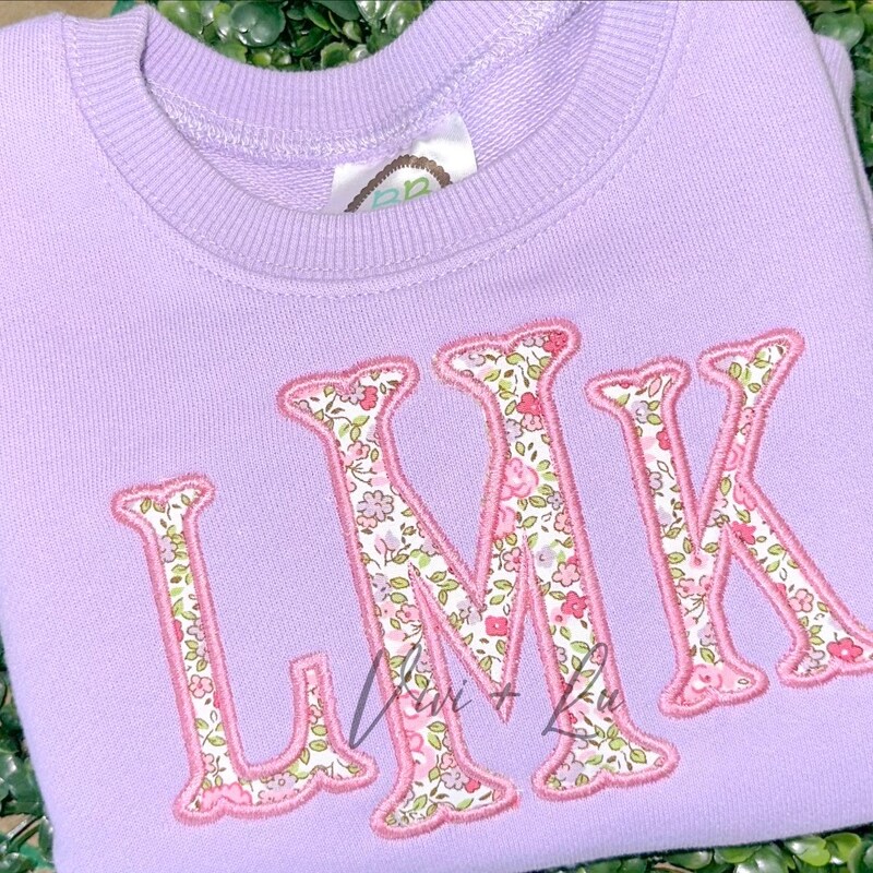 Applique Sweatshirt - Etsy