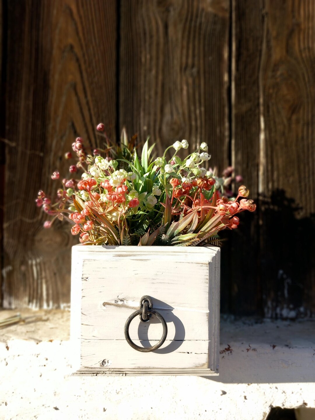 Handmade Wooden Flower Pot "drawer" Suitable for 2 Flowerpots - Etsy