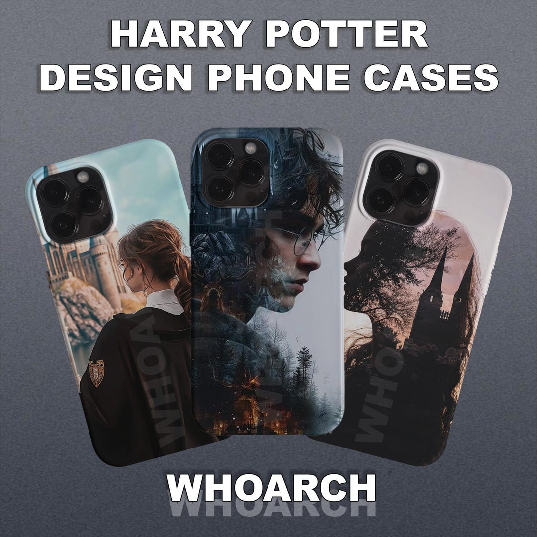 Harry Potter Magic Phone Case | Wizarding World Map Design | Hogwarts ...