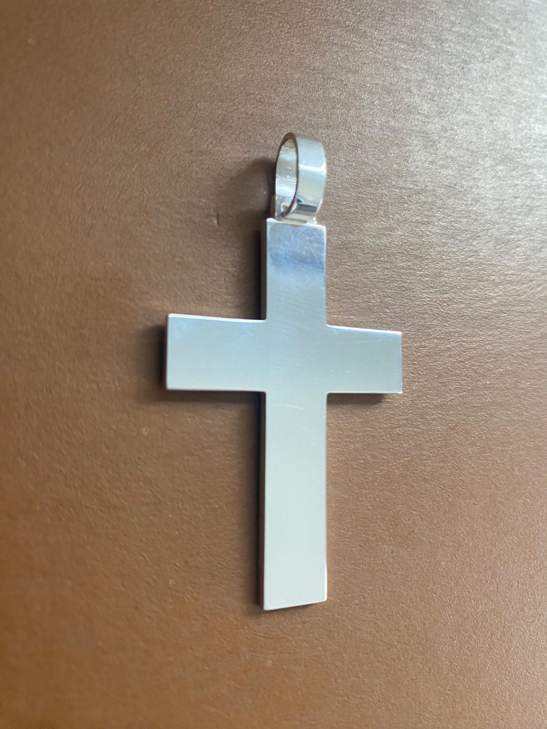 999.9 Pure Silver Cross XL Size - Etsy
