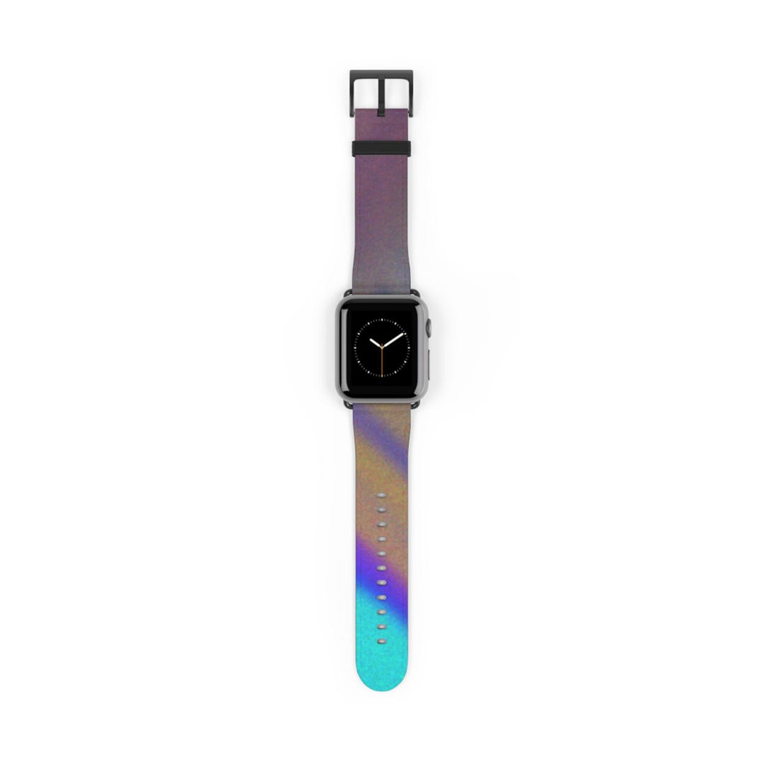 Iridescent Watch Band, Colorful Smartwatch Strap, Adjustable Wristband ...