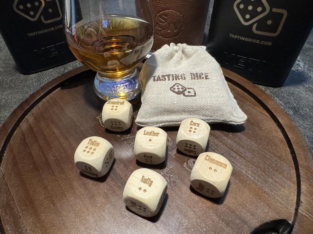 Tasting Dice - Gift for Bourbon Lovers, Whiskey Lovers - Etsy