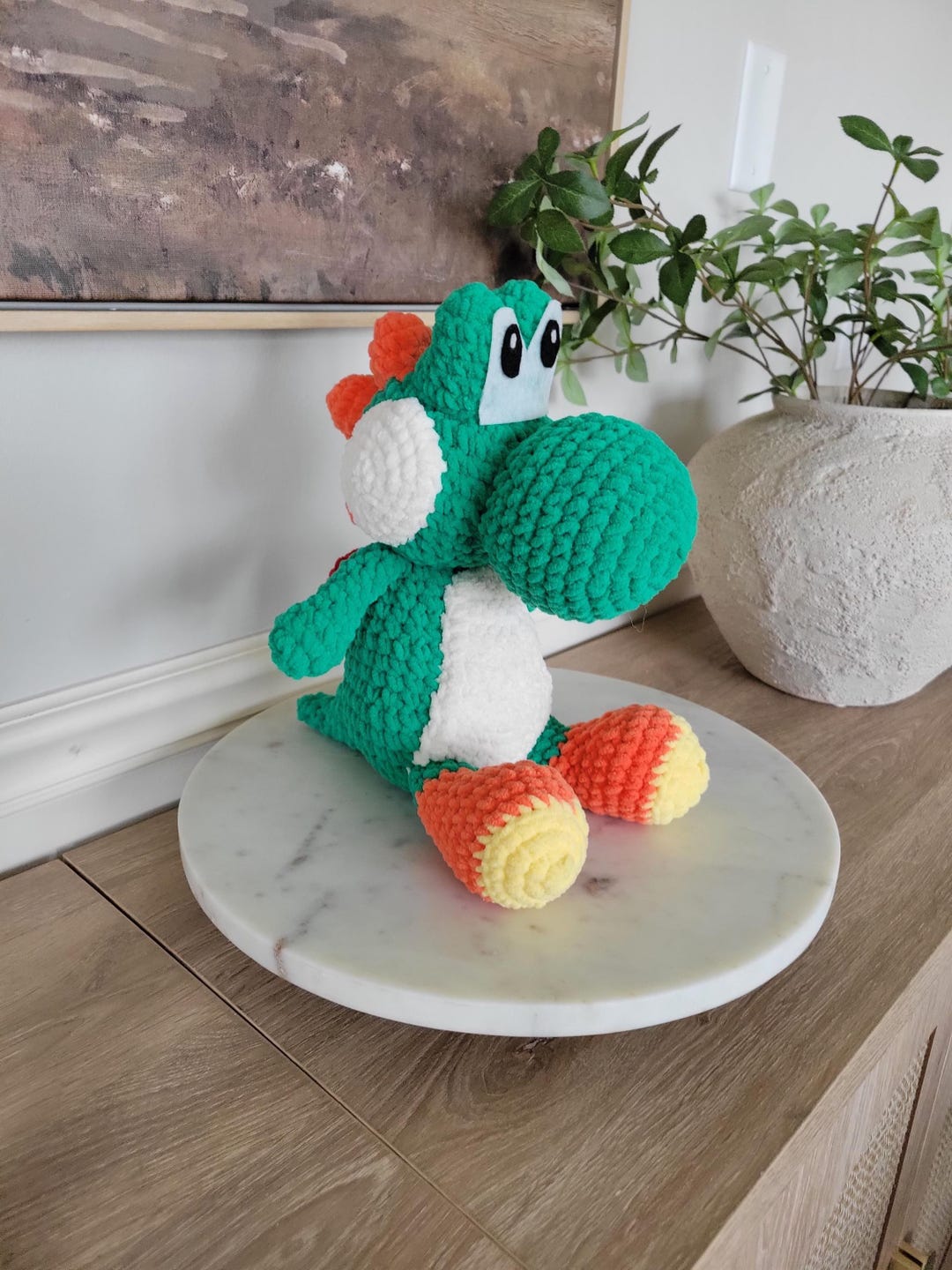 Yoshi Stuffed Toy - Etsy