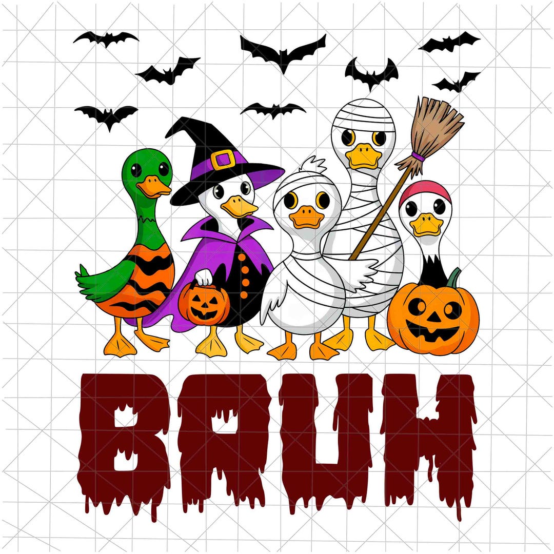 Bruh Halloween Png, Bruh Honk or Treat Goose Halloween Png, Goose ...