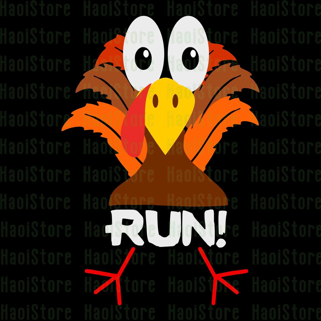 Turkey Running Svg, Baby Turkey Thanksgiving Svg, Turkey Trot Svg ...