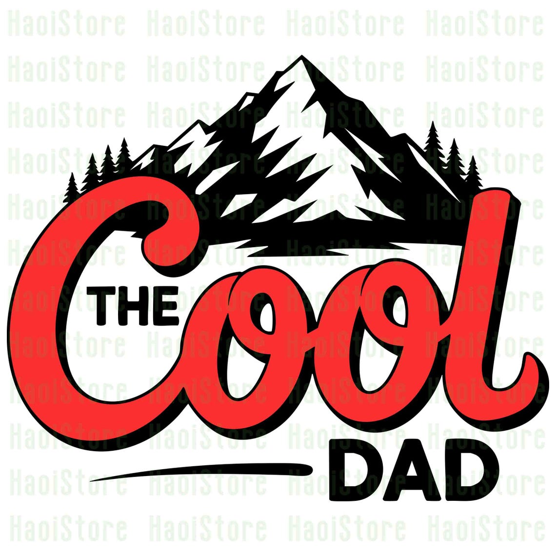 The Cool Dad Svg, Quote Father's Day Svg, Dad Quote Svg, Stepping Dad ...