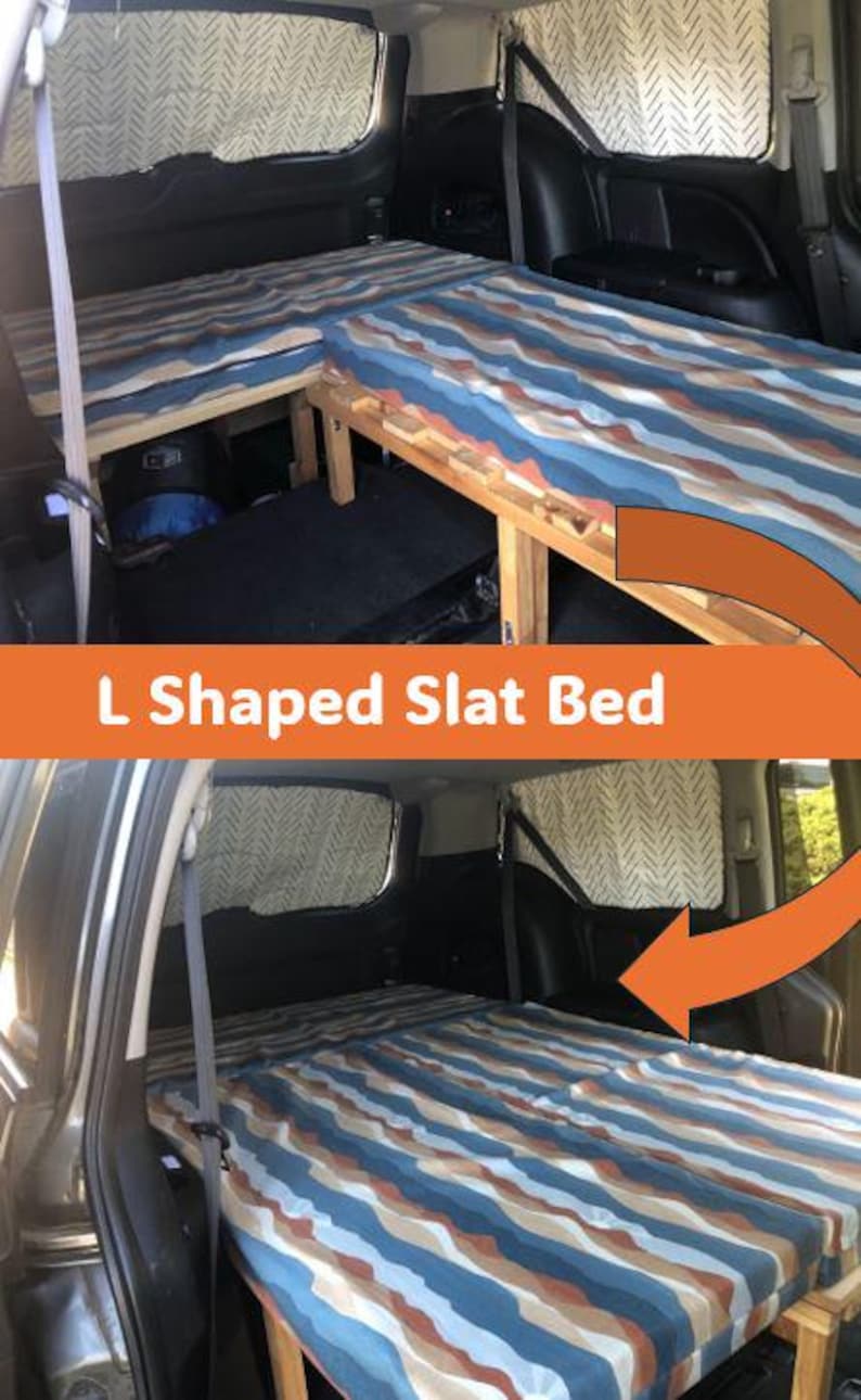 Honda Odyssey Minivan Camper Conversion DIY Plans (slat Bed) - Etsy