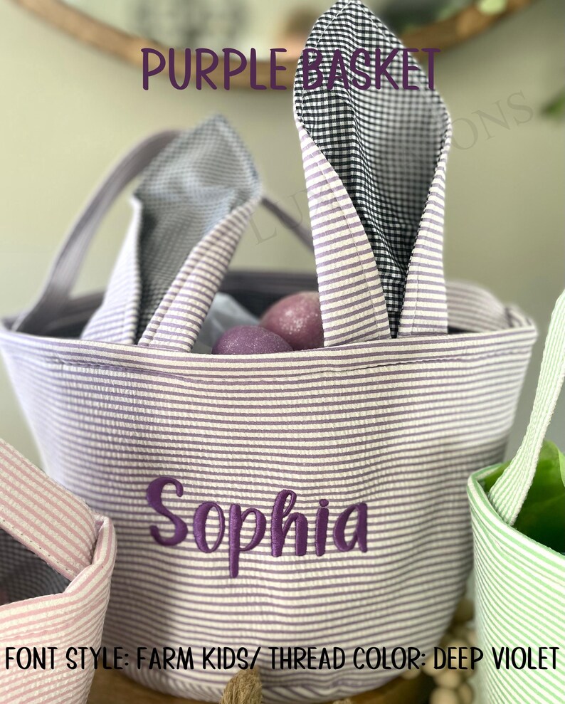 Personalized Easter Basket | Custom Name Easter Basket for Kids ...